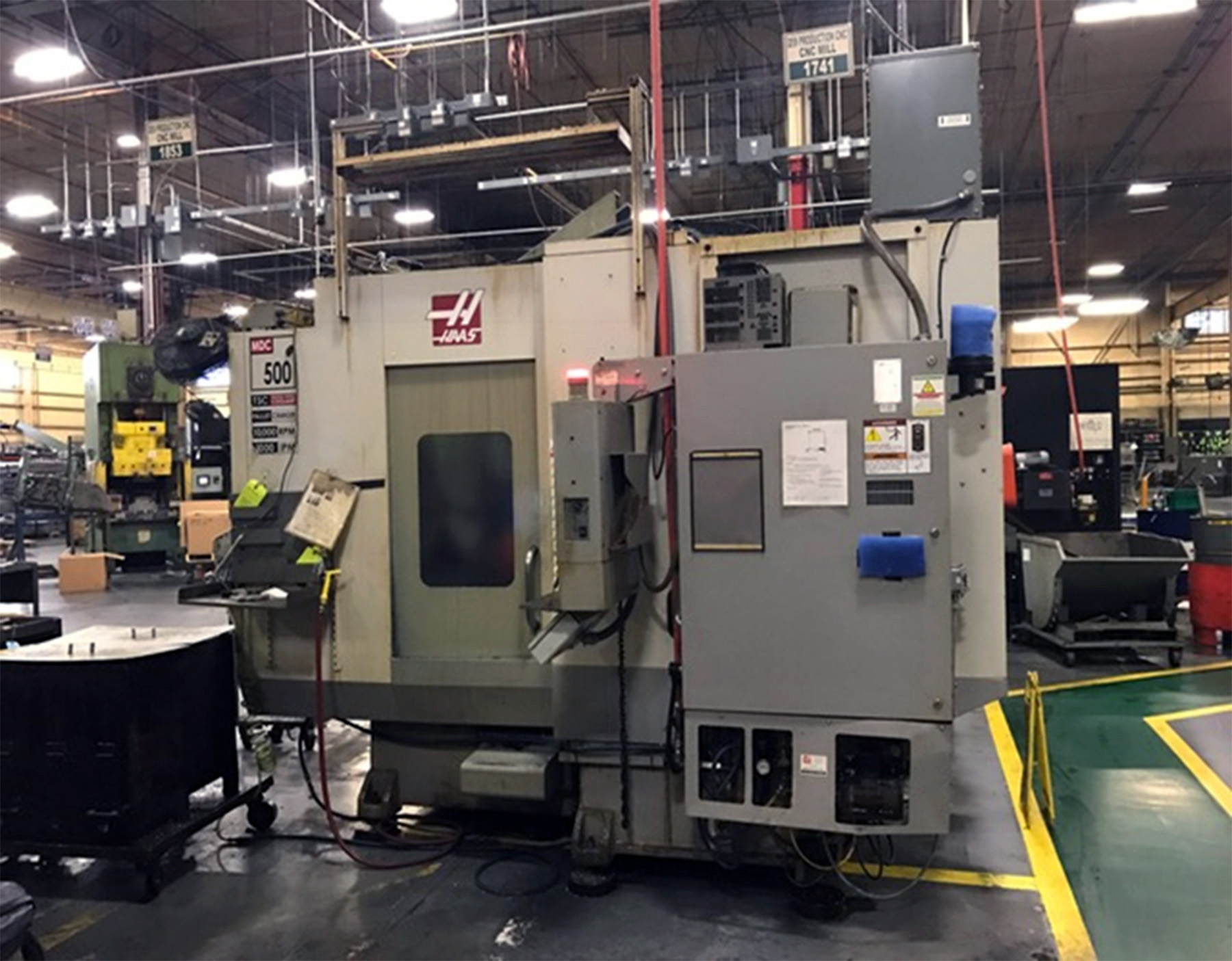 USED, HAAS MDC 500 CNC VERTICAL MILL DRILL CENTER | Harris Machine Tools