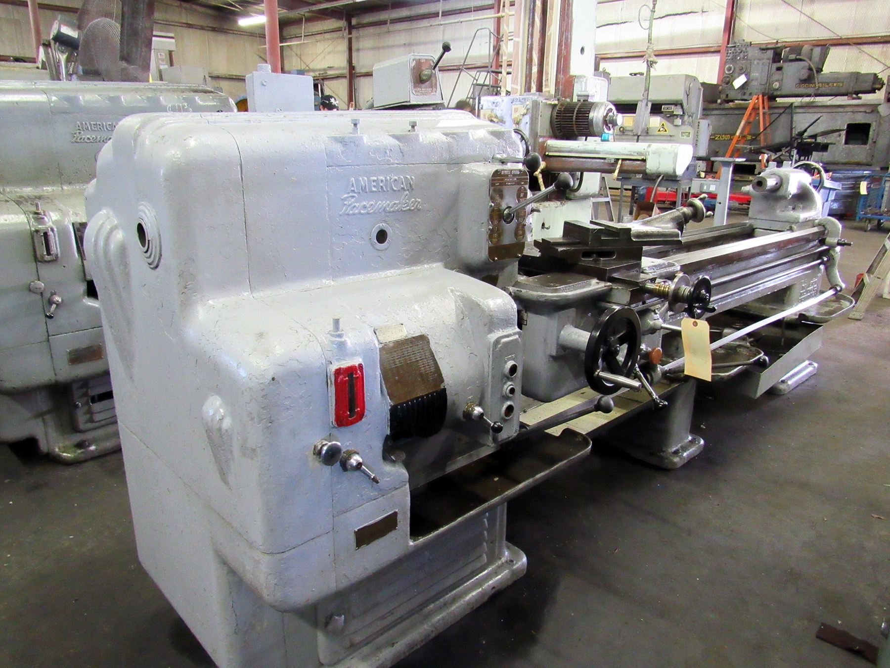USED, 16″ X 78″ AMERICAN PACEMAKER ENGINE LATHE | Harris Machine Tools
