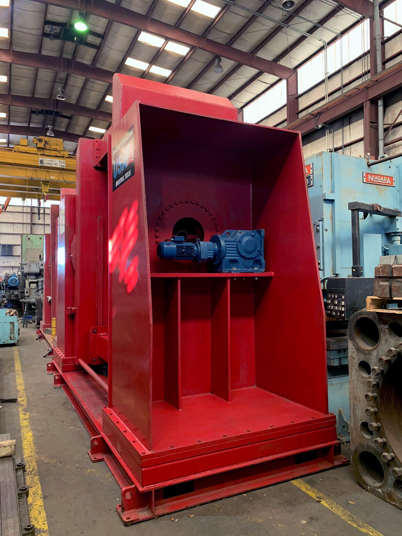 USED, 5 TON TRIOFAB TILT AND ROTATE, DROP CENTER VERTICAL / HORIZONTAL ...