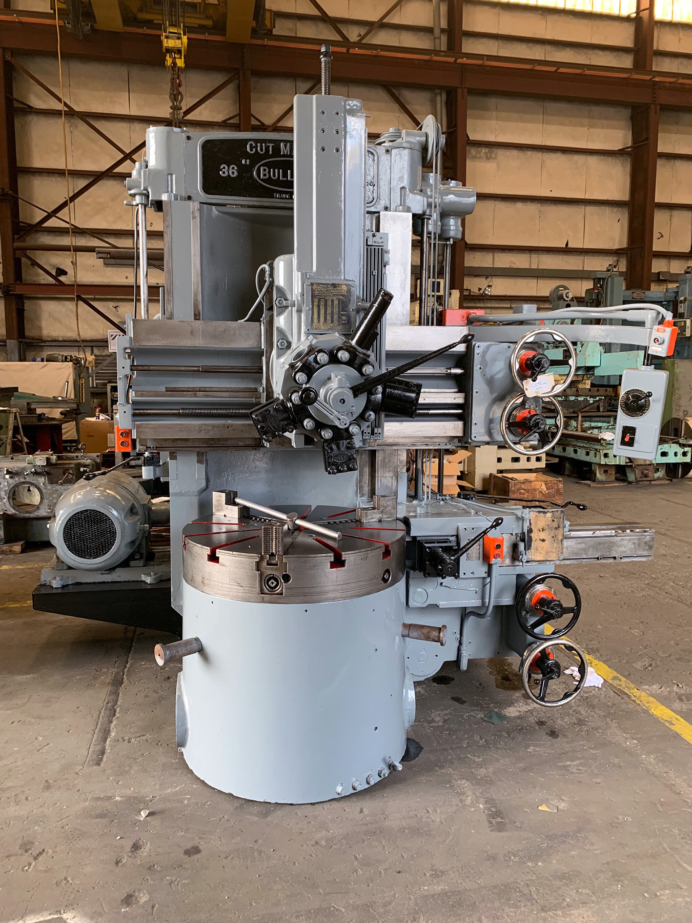 USED, 36″ BULLARD CUTMASTER VERTICAL TURRET LATHE | Harris Machine Tools