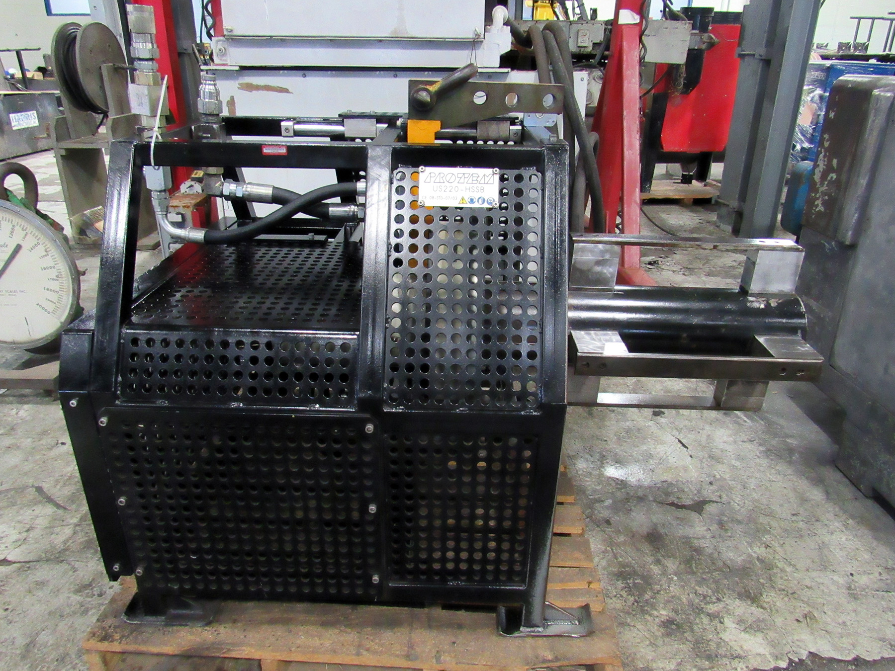 USED, 12″ – 22″ PROTEM MODEL US-220-HSB PIPE BEVELING, FACING AND ...