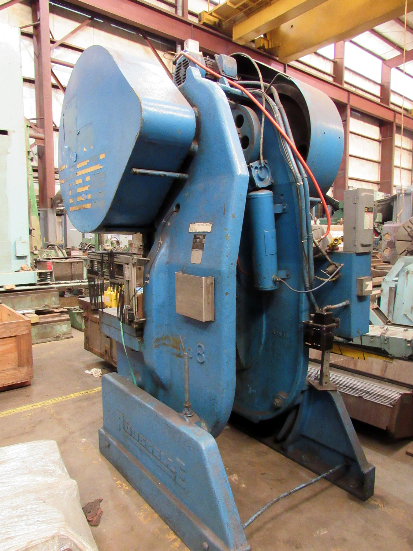 USED, 80 TON ROUSSELLE NO. 8 O.B.I. PUNCH PRESS | Harris Machine Tools