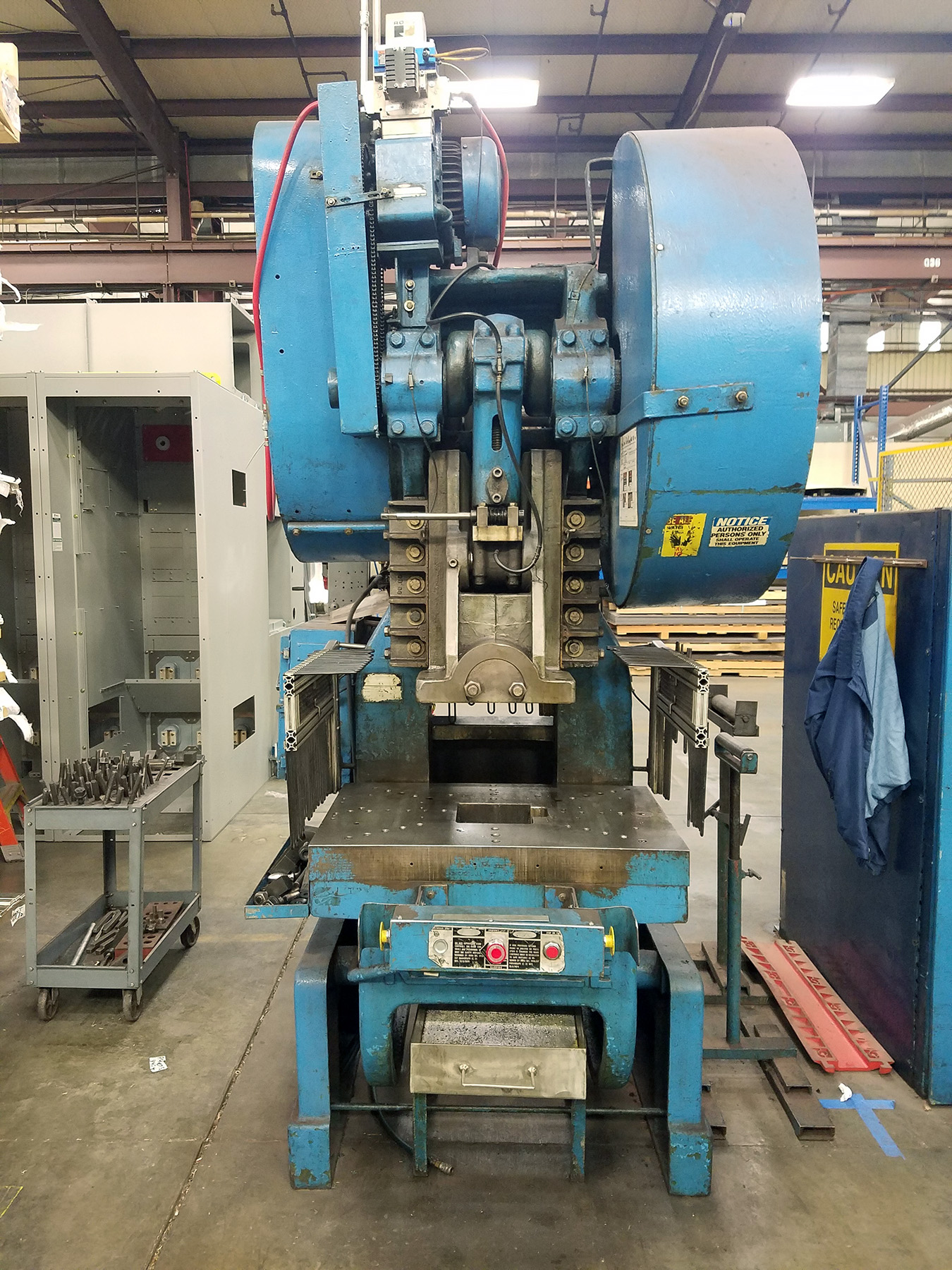 USED, 80 TON ROUSSELLE NO. 8 O.B.I. PUNCH PRESS | Harris Machine Tools