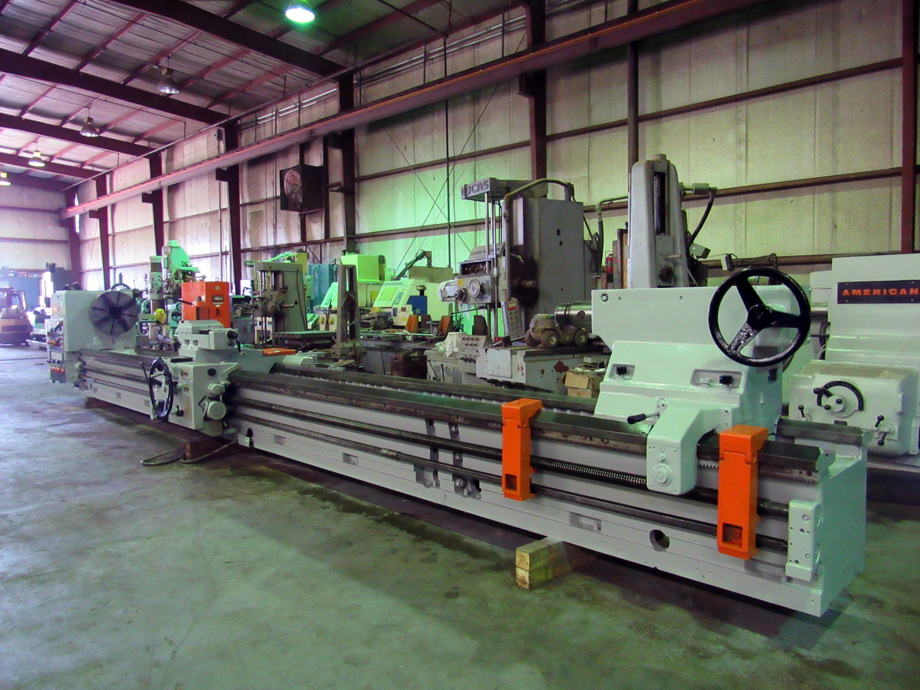 USED, 41″ X 314″ SIGMA TOS MODEL SU-100 ENGINE LATHE | Harris Machine Tools