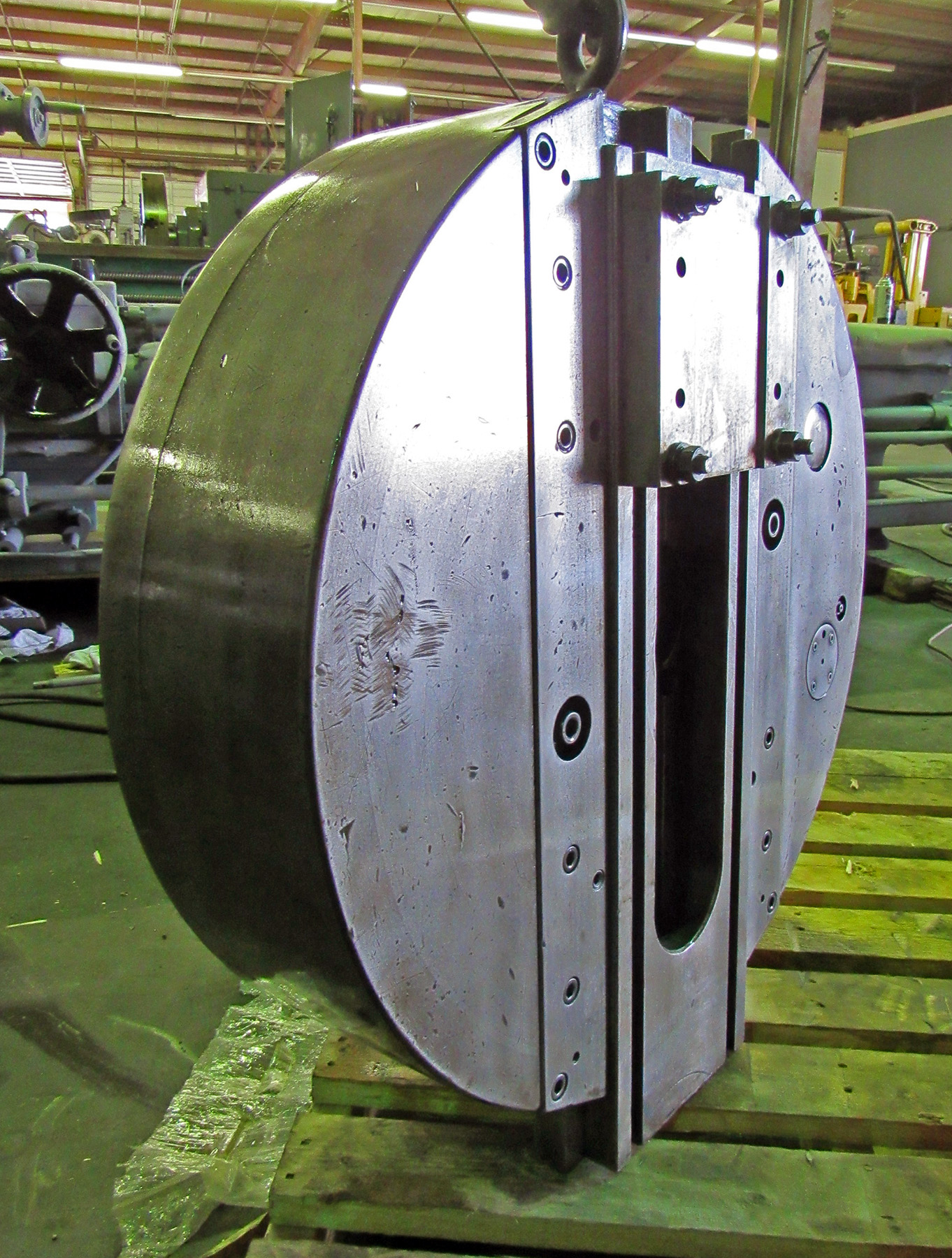 USED, 30″ TOS FACING HEAD | Harris Machine Tools