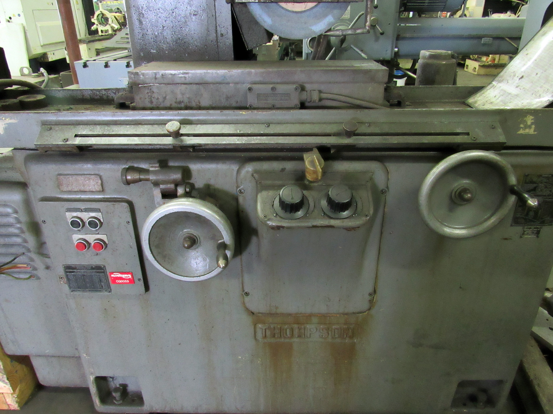 USED, 8″ X 24″ THOMPSON MODEL 2F RECIPROCATING TABLE SURFACE GRINDER ...