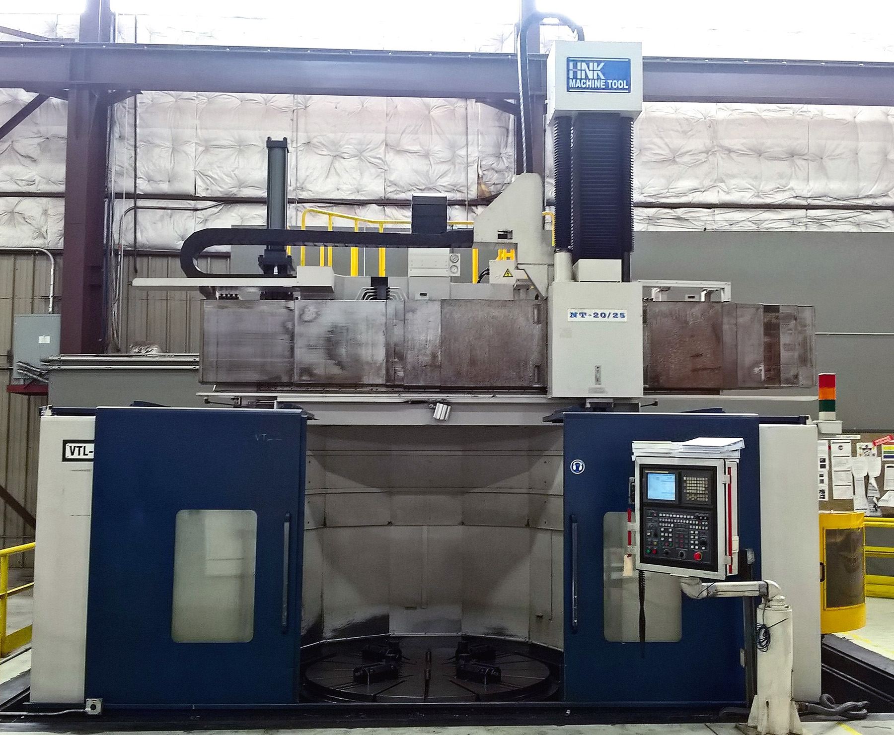 USED, 78″/98″ HNK NT-20/25 CNC VERTICAL BORING MILL | Harris Machine Tools