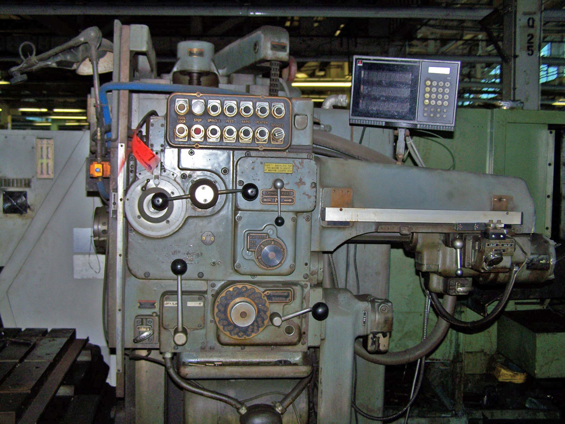 USED, 2-1/2″ DEVLIEG MODEL 2B-36 JIG MILL | Harris Machine Tools