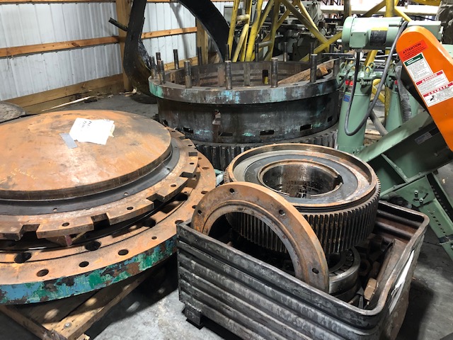 2000 TON NATIONAL MAXI FORGING PRESS, 12″ STR, 38″ SH, 44.50″ X 56″ BED ...