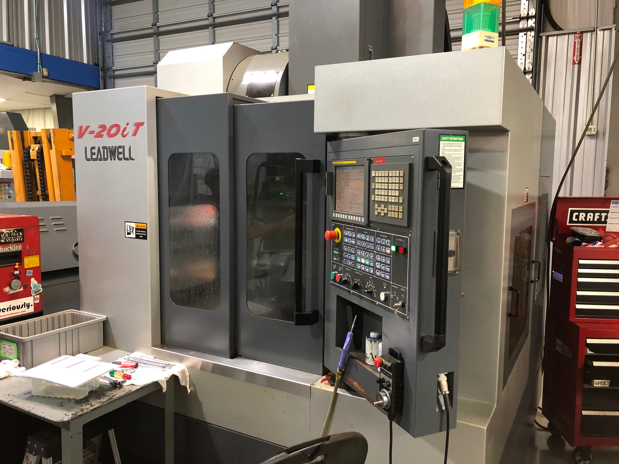 Leadwell V-20iT 5 Axis Vertical Machining Center (2011) | R&J Machinery ...