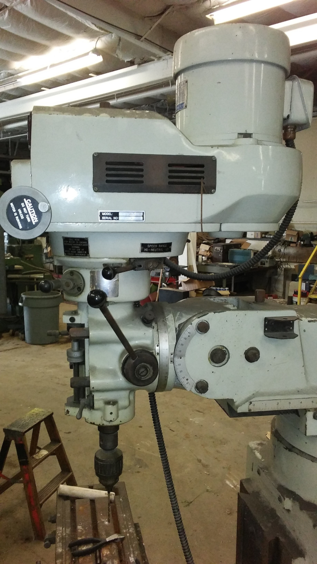 1 – PREOWNED VECTRAX VERTICAL MILLING MACHINE, MODEL #: GS16V, S/N ...