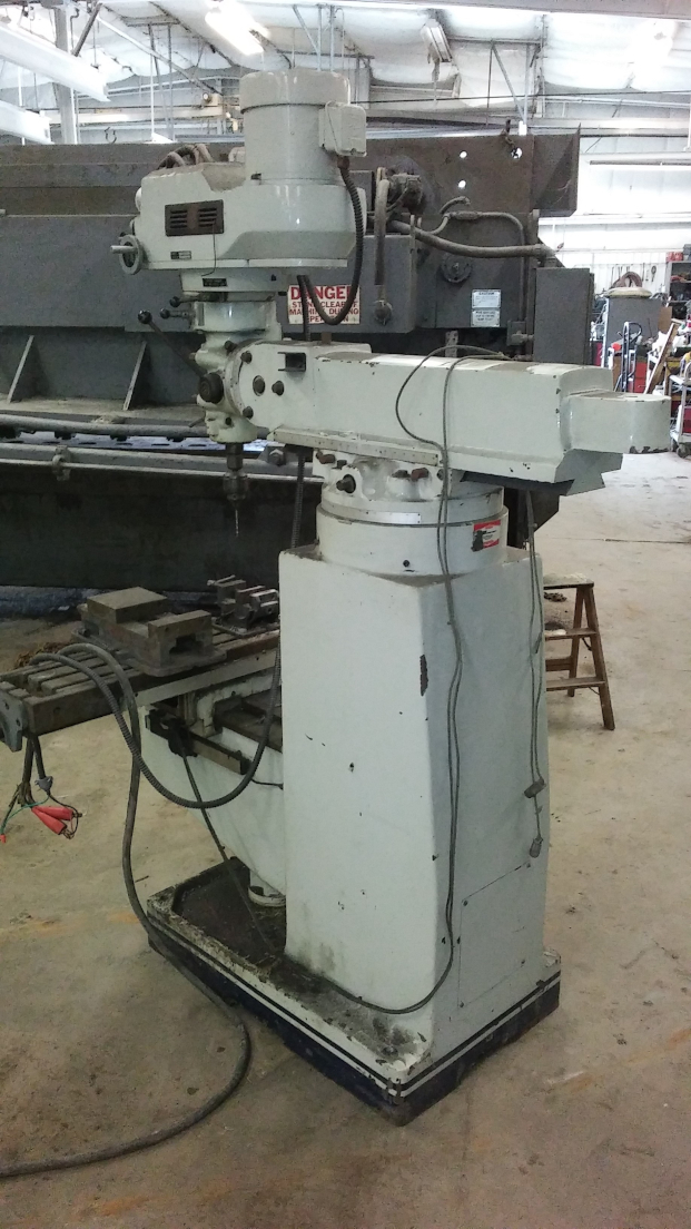 1 – PREOWNED VECTRAX VERTICAL MILLING MACHINE, MODEL #: GS16V, S/N ...