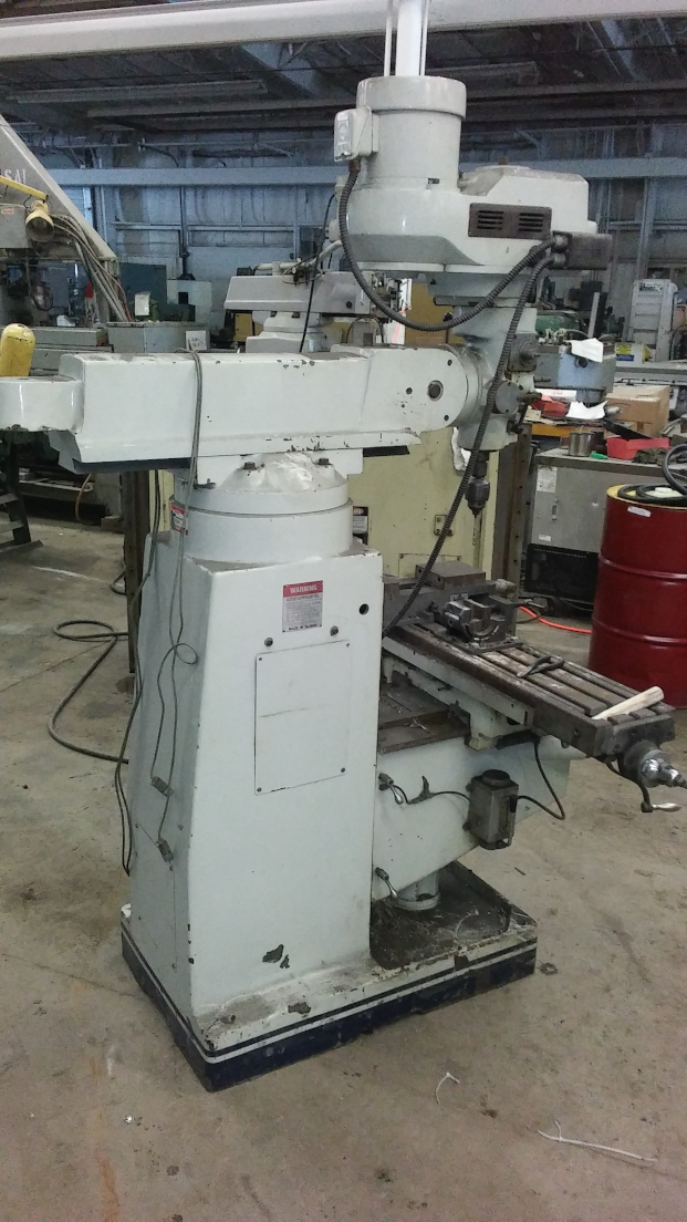 1 – PREOWNED VECTRAX VERTICAL MILLING MACHINE, MODEL #: GS16V, S/N ...