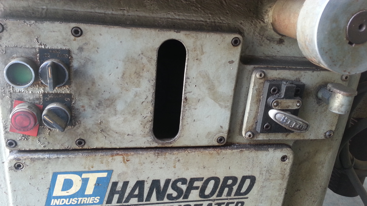 1 – PREOWNED HANSFORD DAVIS KEYSEATER, MODEL #: 15, S/N: 15-1493, YEAR ...