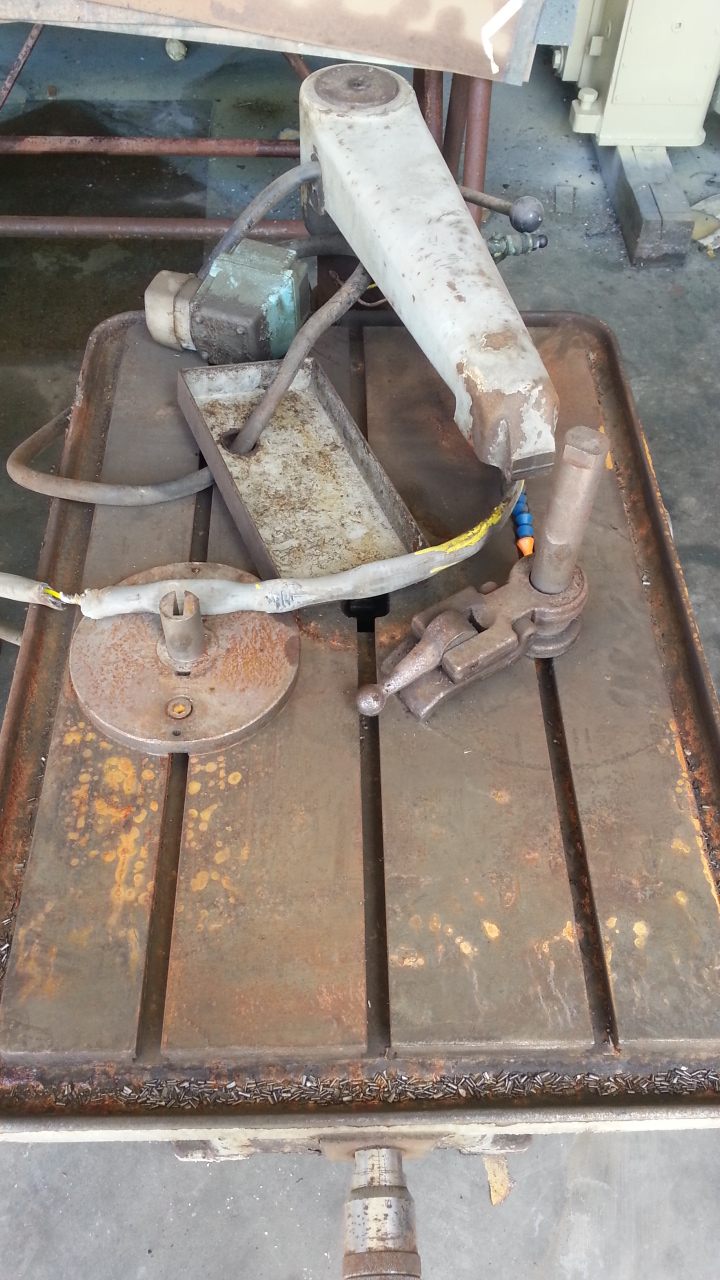 1 – PREOWNED HANSFORD DAVIS KEYSEATER, MODEL #: 15, S/N: 15-1493, YEAR ...