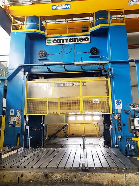 2000 Ton Cattaneo Link Drive Press with feedline | Toledo Press