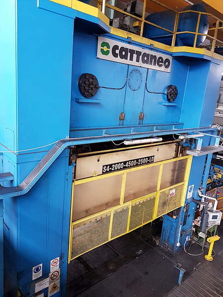 2000 Ton Cattaneo Link Drive Press with feedline | Toledo Press