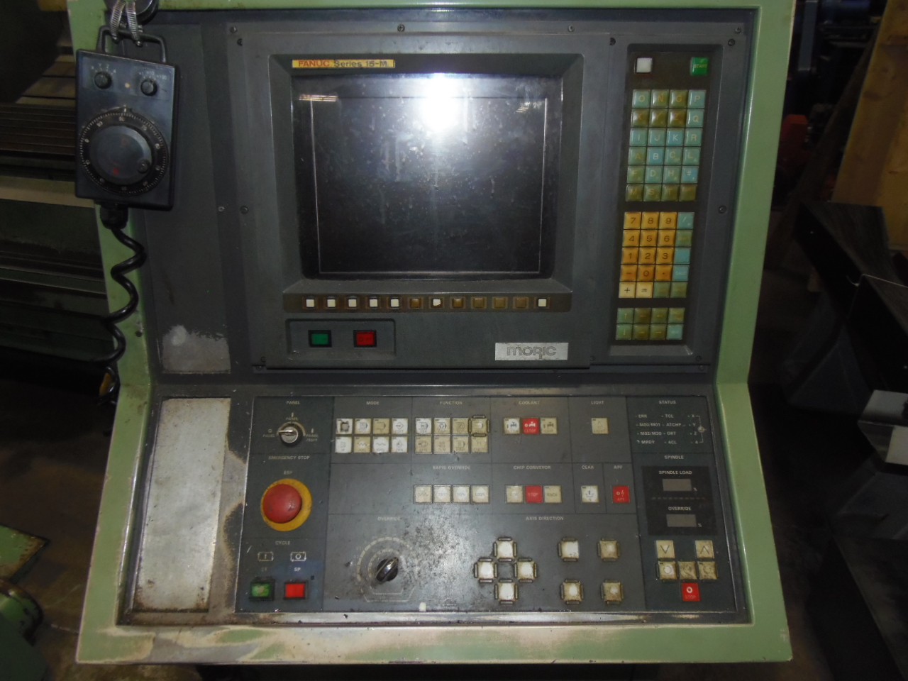 MORI SEIKI MV-65, VERTICAL MACHINING CENTER, 25.5″ x 67″ TABLE, 30 ATC ...