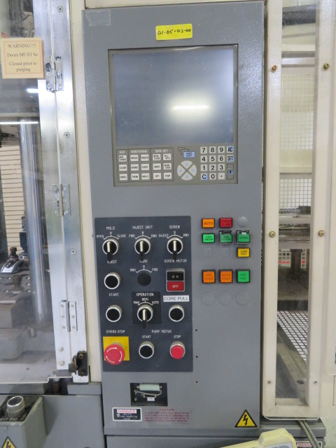 Nissei TH40-2VSE Used Vertical Injection Molding Machine, 40 US ton, Yr ...