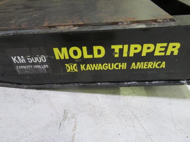 Kawaguchi KM 5000 Used Mold Tipper / Flipper, 5,000 lb capacity | Zag ...