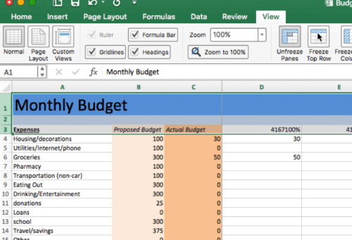 13 Ways To Make Your Excel Formatting Look More Pro Magoosh Excel Blog