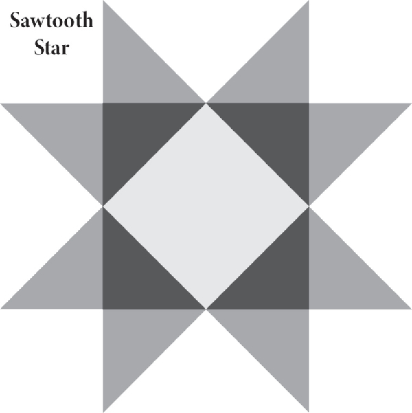 How to Sew a Sawtooth Star Quilt Block | Maker Mary