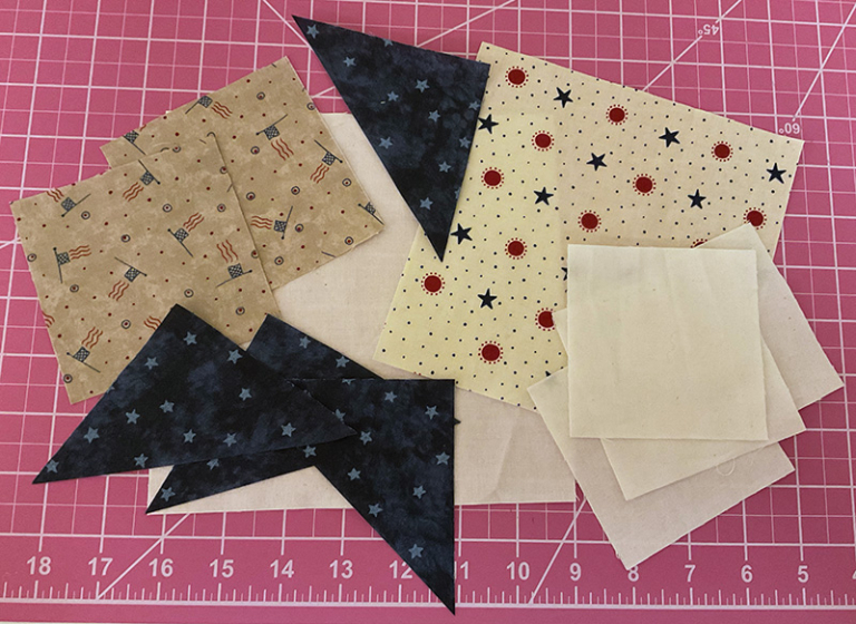 How to Sew a Sawtooth Star Quilt Block | Maker Mary