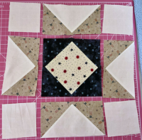 How to Sew a Sawtooth Star Quilt Block | Maker Mary