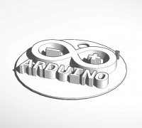 Arduino logo 3D models for 3D printing | makexyz.com