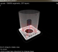 G code viewer 3D models for 3D printing | makexyz.com