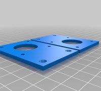 Electric motor mount 3D models for 3D printing | makexyz.com