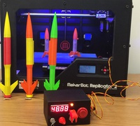 Arduino rocket launcher 3D models for 3D printing | makexyz.com