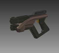 Mass effect m3 predator pistol 3D models for 3D printing | makexyz.com
