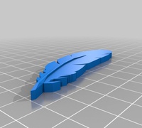 Feather 3D models for 3D printing | makexyz.com