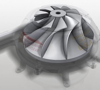 Centrifugal impeller 3D models for 3D printing | makexyz.com