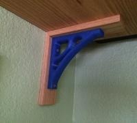 Shelf bracket 3D models for 3D printing | makexyz.com