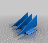 Rocket fins 3D models for 3D printing | makexyz.com