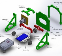 X uav talon 3D models for 3D printing | makexyz.com