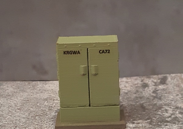 1/24 Scale Diorama Electrical Transformer Miniature Model Railroad ...