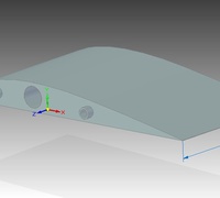 Model airplane wing 3D models for 3D printing | makexyz.com