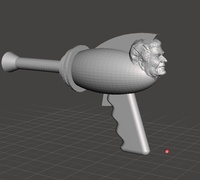 Ray gun 3D models for 3D printing | makexyz.com