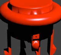 Arcade button 3D models for 3D printing | makexyz.com