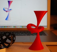 Trefoil knot balls 3D models for 3D printing | makexyz.com