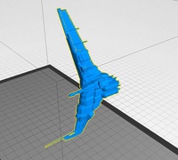 Eve online rifter minmatar frigate 3D models for 3D printing | makexyz.com
