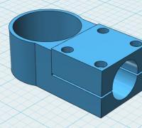 Electric motor mount 3D models for 3D printing | makexyz.com