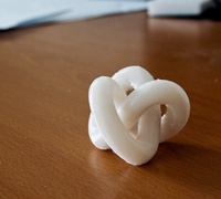 Parametric knot 3D models for 3D printing | makexyz.com