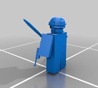 Roblox character 3D models for 3D printing | makexyz.com