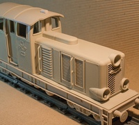 G scale locomotive 3D models for 3D printing | makexyz.com