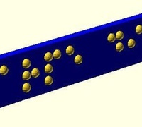 Openscad makerbot font module 3D models for 3D printing | makexyz.com