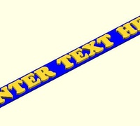 Openscad makerbot font module 3D models for 3D printing | makexyz.com